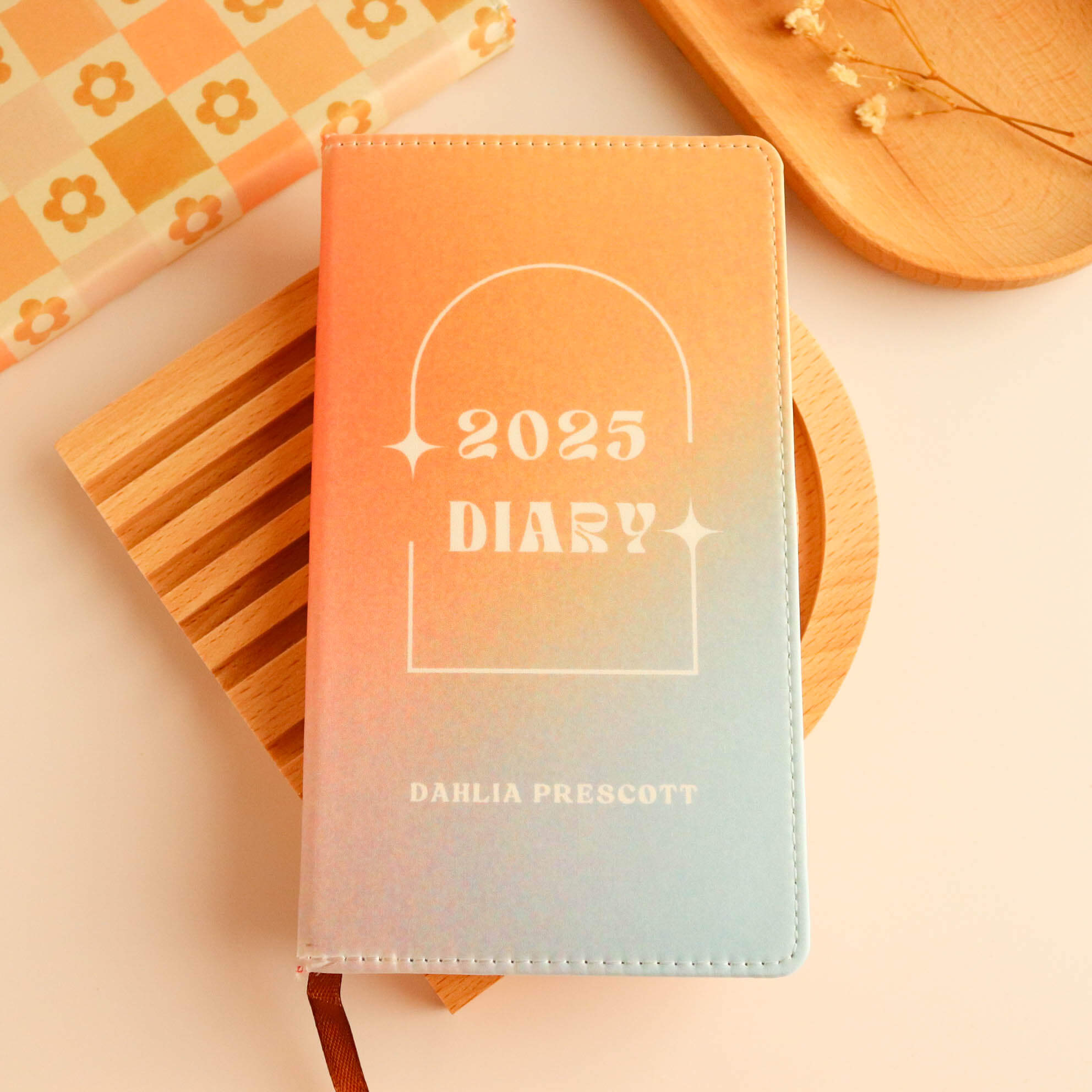 Custom 2025 Journal — Peach Dust Collective